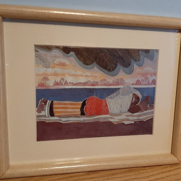 Unbranded | Wall Decor | The Blue Nile By Palmer Hayden Framed African ...